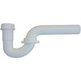 LASCO 844867 PVC P-Trap with Nuts and Washers, 1-1/2" O.D, White ...