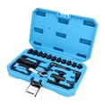 Bidirectional Ratcheting Pass Through Socket Spanner Set Covering 8mm ...