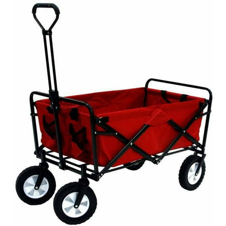 Mac Sports Folding Utility Wagon, Red - Walmart.com