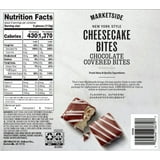 Marketside Chocolate Covered Cheesecake Bites with Graham Cracker ...