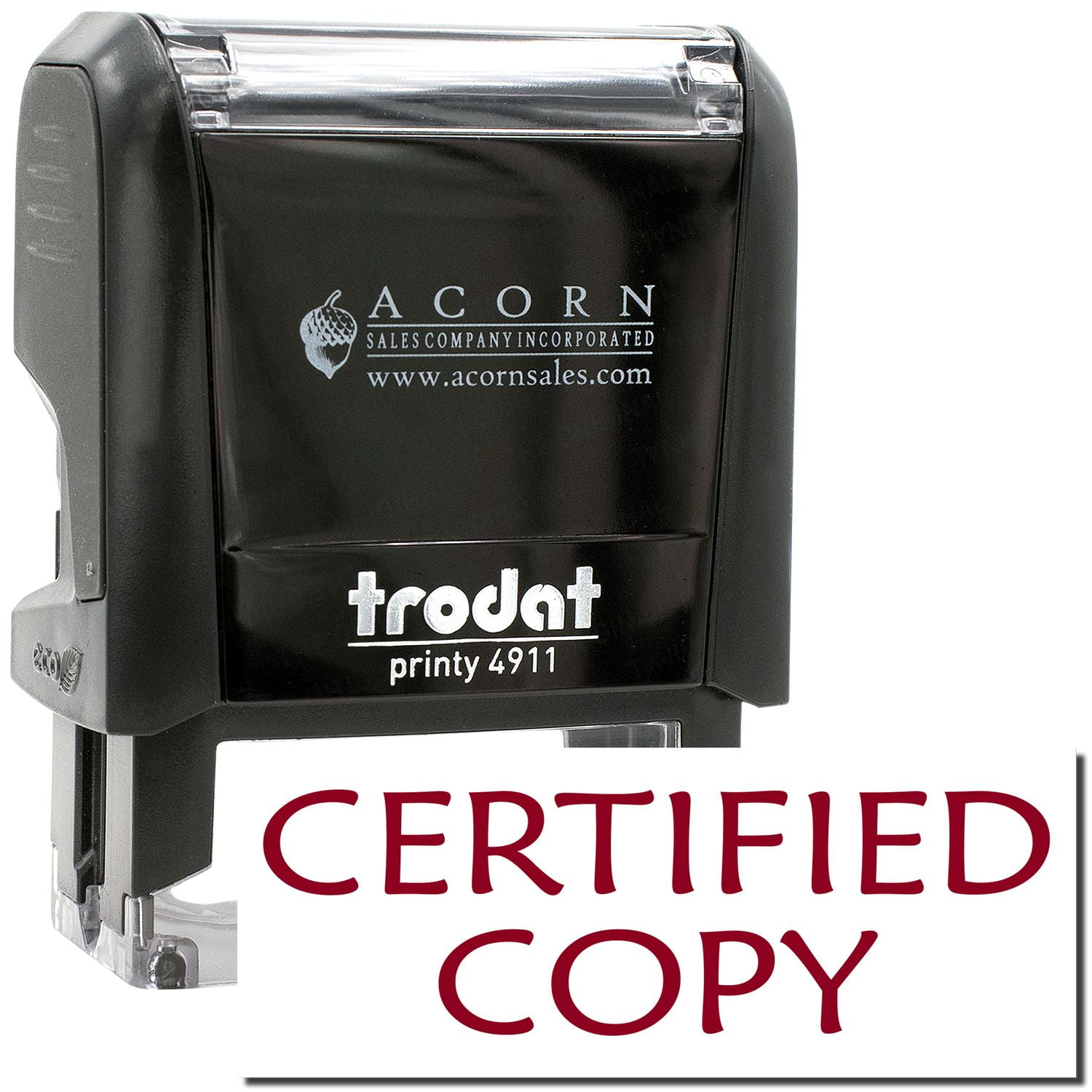 Self-Inking Certified Copy Stamp, Trodat Printy 4911, Press and Print ...