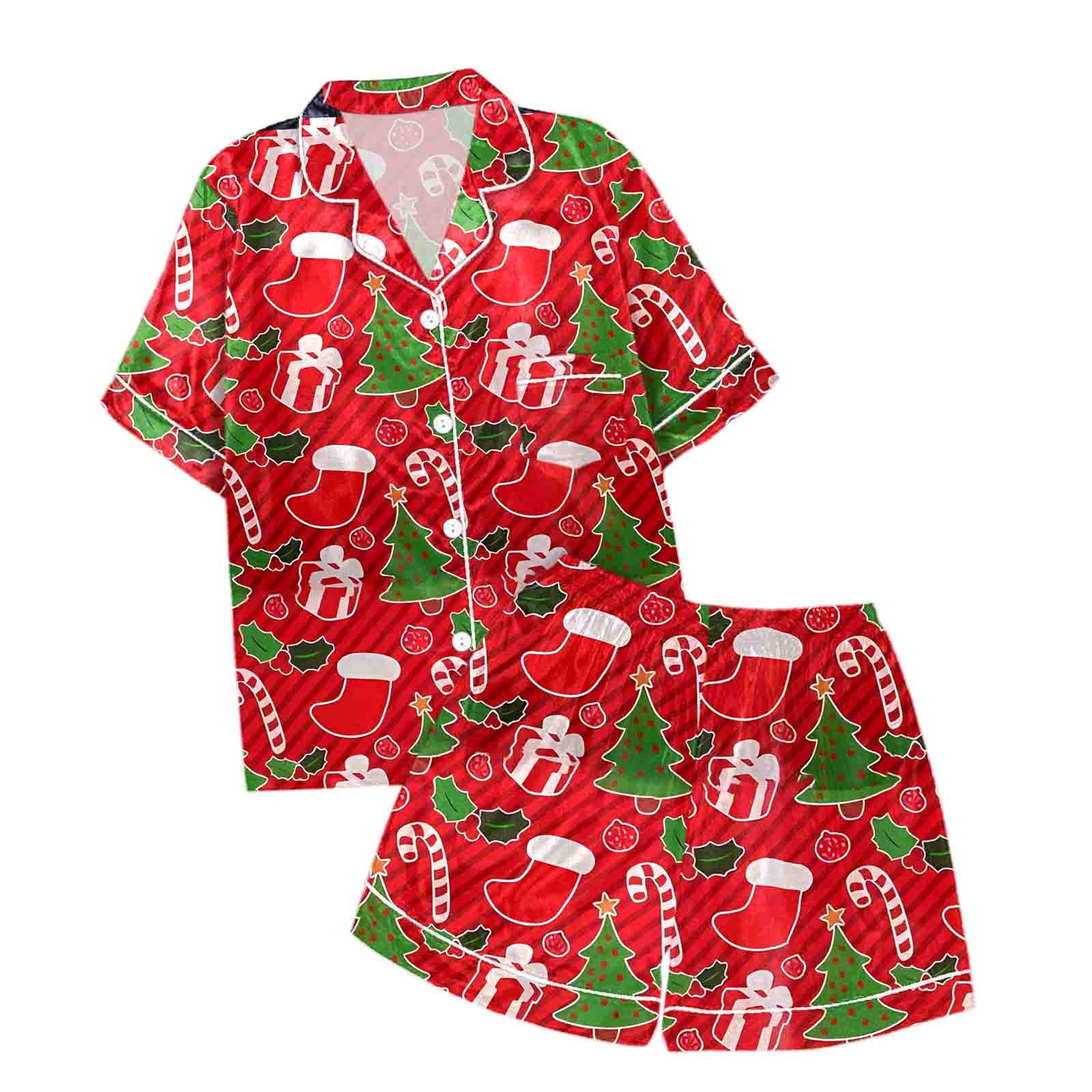 Click here for Yousnh Kids Casual Christmas Printed Button Down C... prices