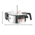 4-Ounce Popcorn Machine Kettle - 480W Replacement Popper with Lid ...