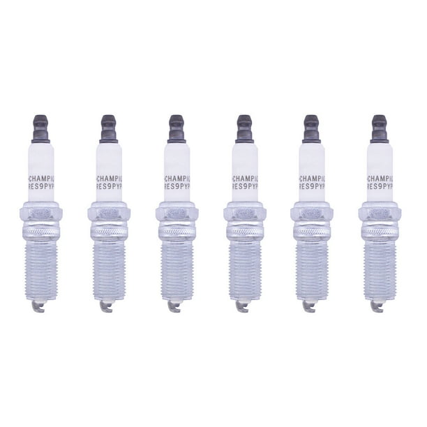 Juego 6 Bujías De Encendido CHAMPION F-150 2015 A 2021 V6 2.7L Doble Platino | Walmart en línea