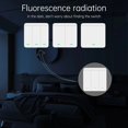 3-Gang 86 Wall Panel Switch With Remote Control 433Mhz Wireless Smart ...