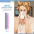 20 PCS Curler Spiral Curling Iron Charisma Perm Tool Hair for Short Bar ...