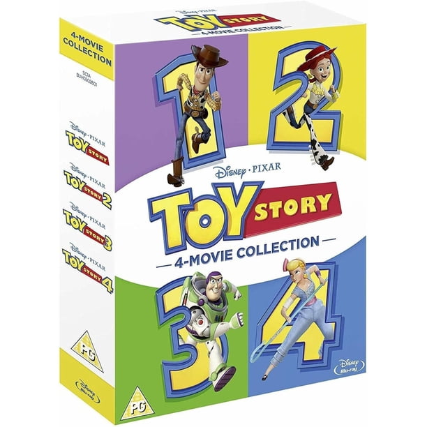 Toy Story: 4-Movie Collection Box Set, The Complete Toy Story Animated ...