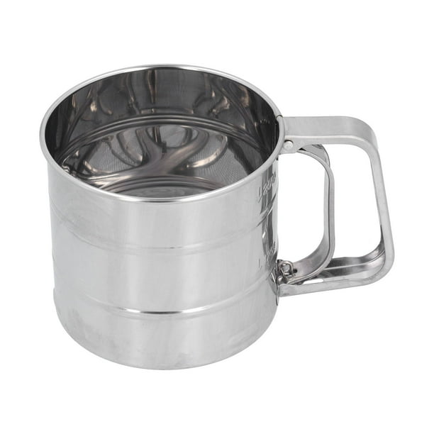 Oubit Stainless Steel Flour Sifter,Stainless Steel Flour Sifter Baking ...