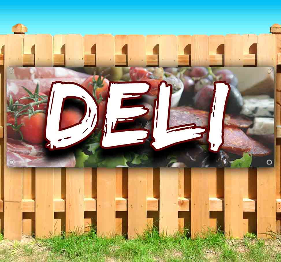 Deli 13 oz Vinyl Banner With Metal Grommets - Walmart.com