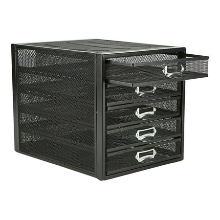 Mind Reader - Drawer cabinet - 5 drawers - black | Walmart Canada