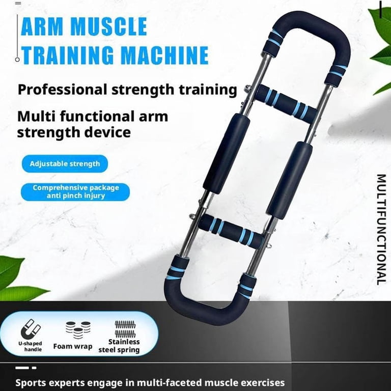 Arm Exerciser HOTWAVE Twister – Adjustable Spring Workout Bar For Chest ...