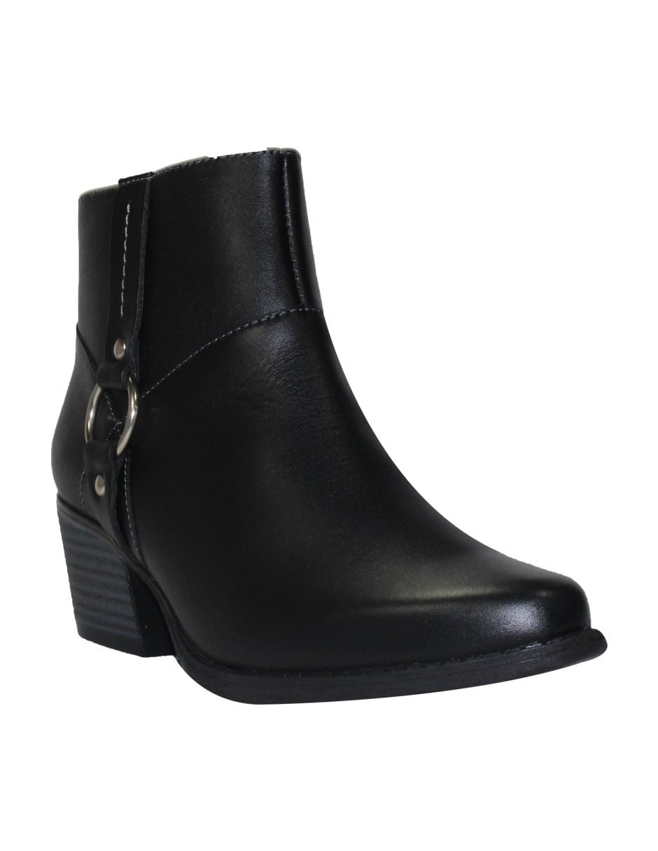 BOTAS BOTINES GIUSTO MUJER DAMA NEGRO PIEL MARTEL 13723 5CM LEON 13723p ...