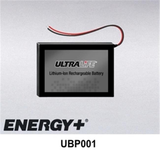 FedCo Batteries Compatible with Ultralife UBP001 Lithium Ion Battery ...