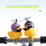 Duck Bike Bell, Rubber Duck Bicycle Accessories with LED Light, Cute ...