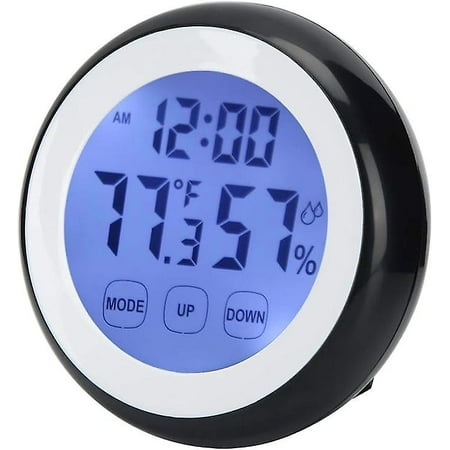 Digital Clock, Projection Alarm Clock Put Magnetic Block On Table Or ...