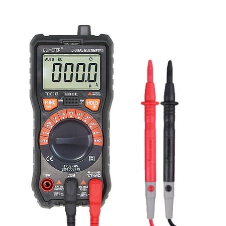 Trms Digital Automatic Multimeter (led Terminal Guide), Professional ...