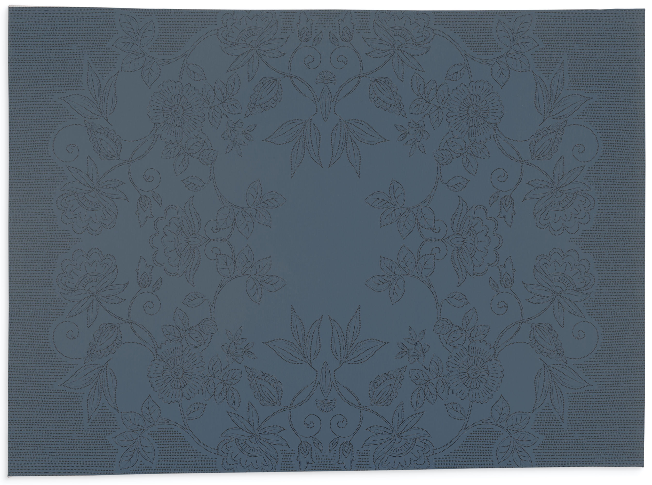Daniella Blue Kitchen Mat by Kavka Designs - Walmart.com