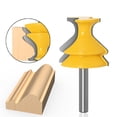 Durable 8mm Shank Milling Cutter Cabinet Line Edge Wood Drilling ...
