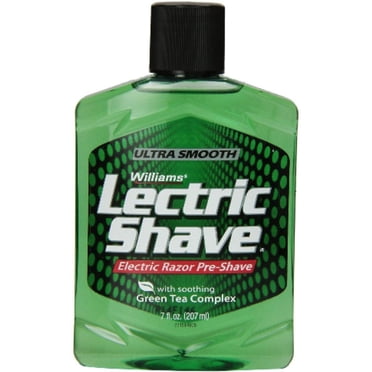Williams Lectric Shave Pre Electric Shave Lotion Regular - 7 Oz ...