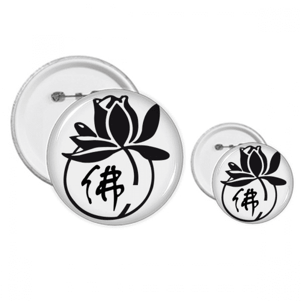 Culture Lotus Character Figure Pins Badge Button Design Kit Craft Sets ...