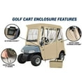 GreenLine by Eevelle 2 Passenger EZ-GO Custom Golf Cart Enclosure - 61 ...