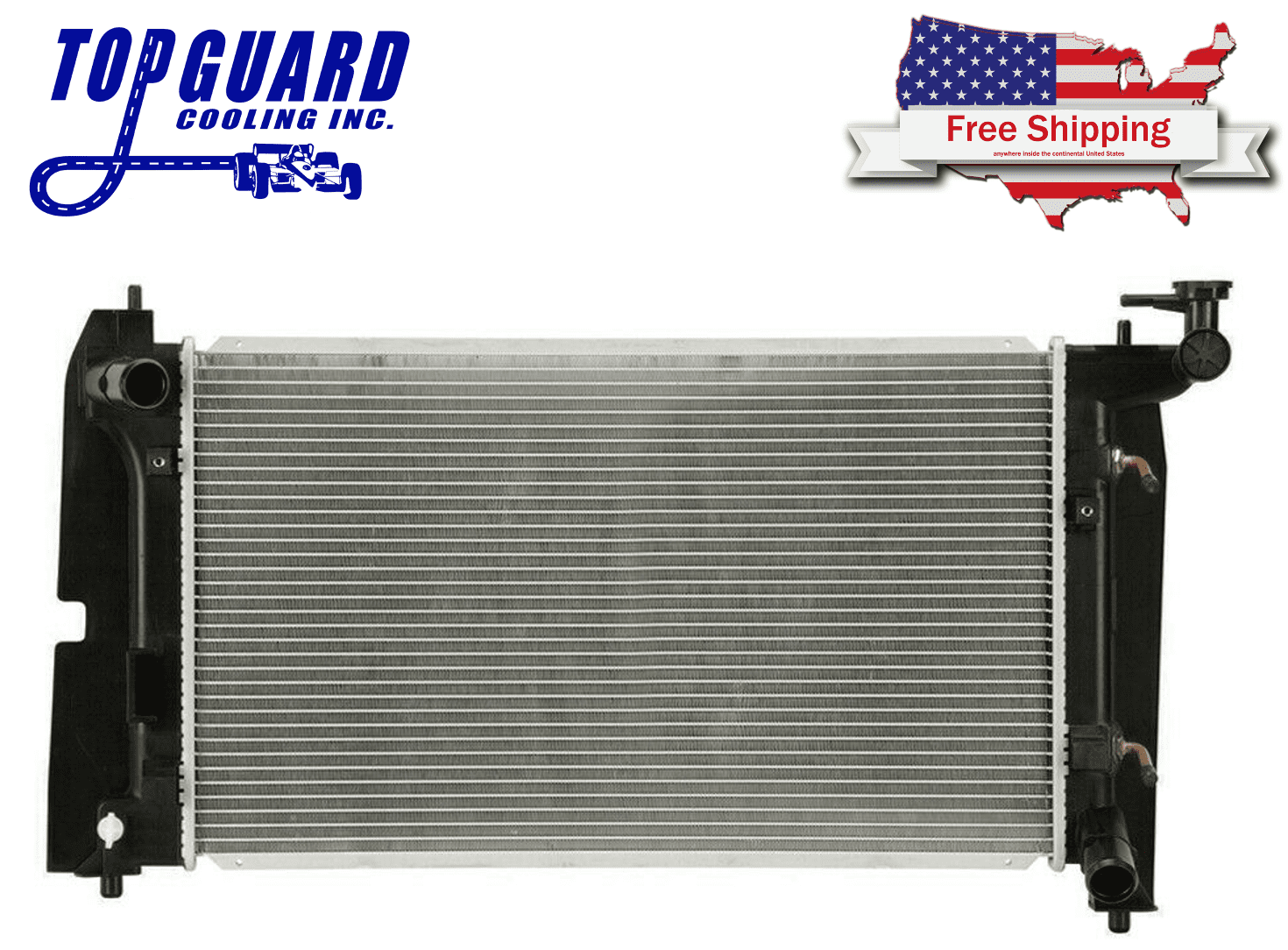 Radiator 2428 Fits 2003 TOYOTA COROLLA MATRIX PONTIAC VIBE 1.8L 2432 ...