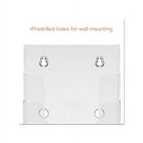 4-Compartment DocuHolder Booklet Size, 6.88w x 6.25d x 10h, Clear - Walmart.com