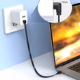ANXPTIME Short 66W USB C to USB C Fast Charging Cable With 90 Degree ...