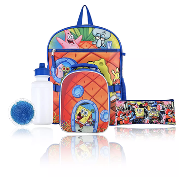 "Nickelodeon SpongeBob Squarepants 12"" Deluxe Daypack Bag: Durable ...