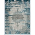 Antep Rugs Zeugma Collection 288 Vintage Area Rug Cream Blue 7'10" X 10 ...