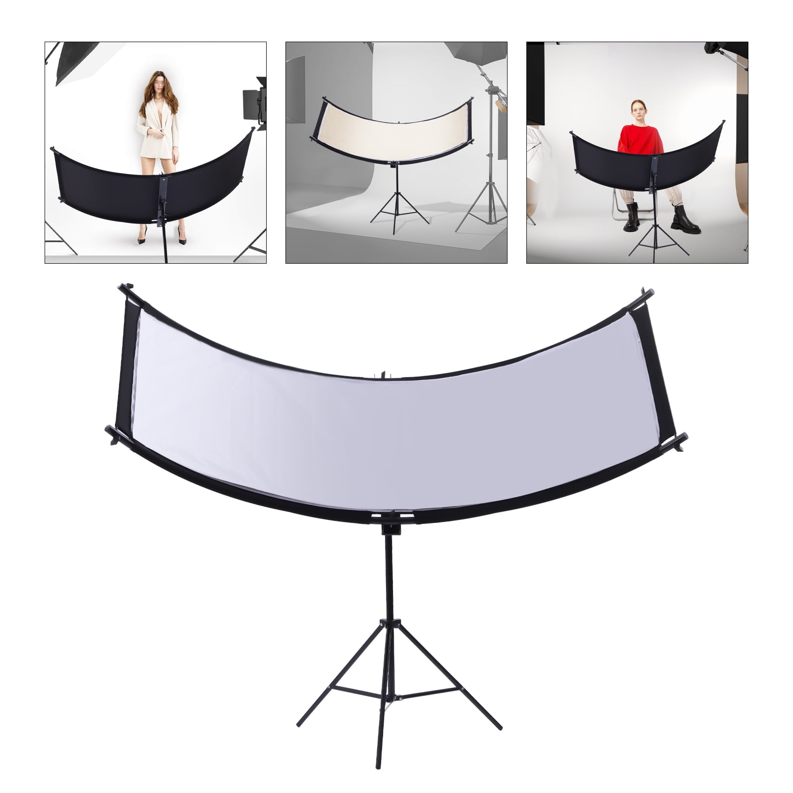 Miumaeov Light Reflector Diffuser, Arclight Curved Lighting Reflector ...
