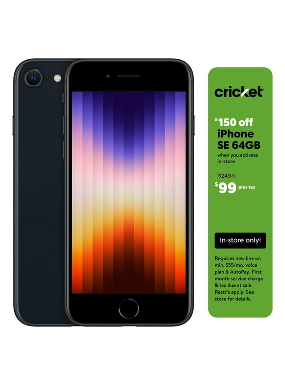 Cricket Wireless in Shop Phones by Carrier - Walmart.com