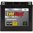 EverStart Platinum BOXED AGM Power Sport Battery, Group Size T16L 12 ...