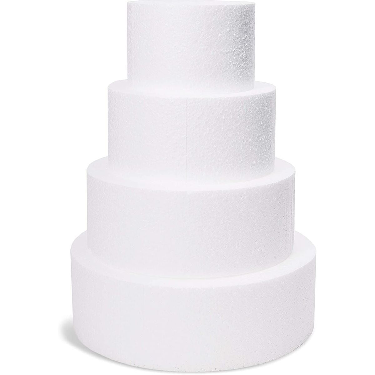 Click here for Juvale Set Of 4 Round Cake Dummy  Polystyrene Craf... prices