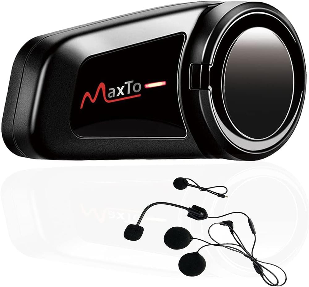 Maxto M2 Motorcycle Helmet Bluetooth Intercom Headset with Noise ...