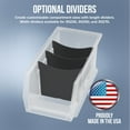 Akro Mils Stackable Storage Bins Akrobins 30230 Stacking Organizer 11