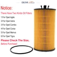 OEMASSIVE 3x Engine Oil Filter for Chevrolet Cruze Aveo Trax Buick ...
