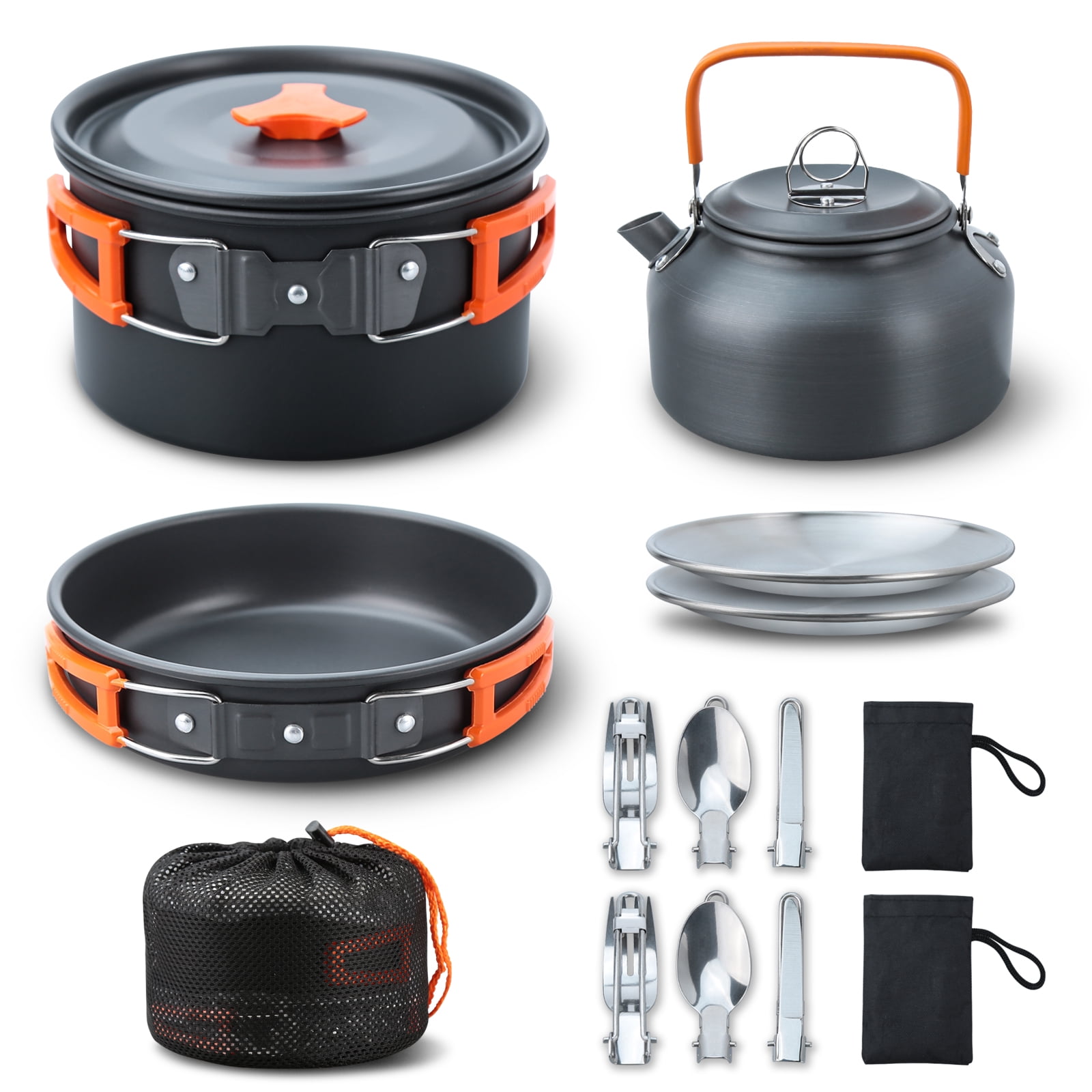 Click here for Carevas Camping Cooking Set Camping Cookware Set 1... prices