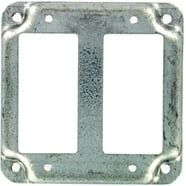 Raco 915C 4" 2 Device Square Crushed Corner Cover - Walmart.com