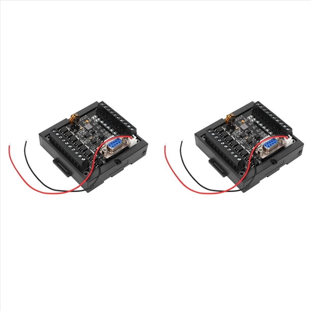 2X Controlador Programable FX1N-20MT MóDulo PLC Regulador Tablero de ...