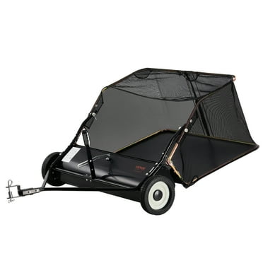 "Earthwise 21"" Lawn Sweeper for Leaf & Grass Collecting, 2.6 Bushel ...