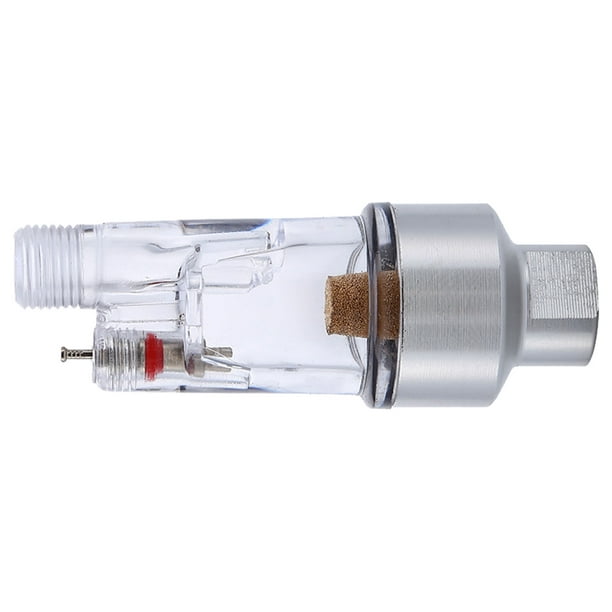 Line Mini Separator, 5- Filter Water Trap Moisture Fittings 1/8 ...