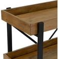 Adore Decor Riley Bar Cart - Modern Matte Black Design - Walmart.com