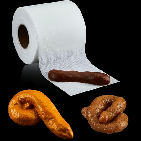 Xizioo 4 Pieces Fake Poop Realistic Fake Turd Novelty Floating Fake ...