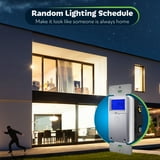 TOPGREENER Digital Astronomic Timer Switch, 7-Day Programmable Sunrise ...