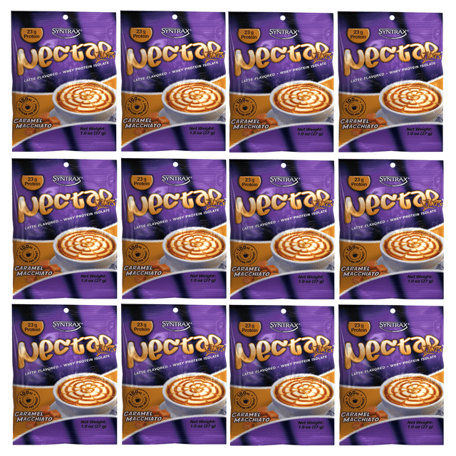 Syntrax Nectar Protein Powder Trial Sizes (12-Pack) - 15 flavors to ...