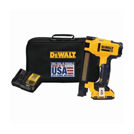 DEWALT 20V MAX XR Cordless 18-Gauge Narrow Crown Stapler, Brushless ...