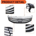 Kojem Chrome Front Upper Bumper Hood Mesh Grille Grill Radiator Face ...