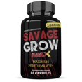 (2 Pack) Savage Grow Max 1600MG Advanced Men's Heath Formula 120 ...