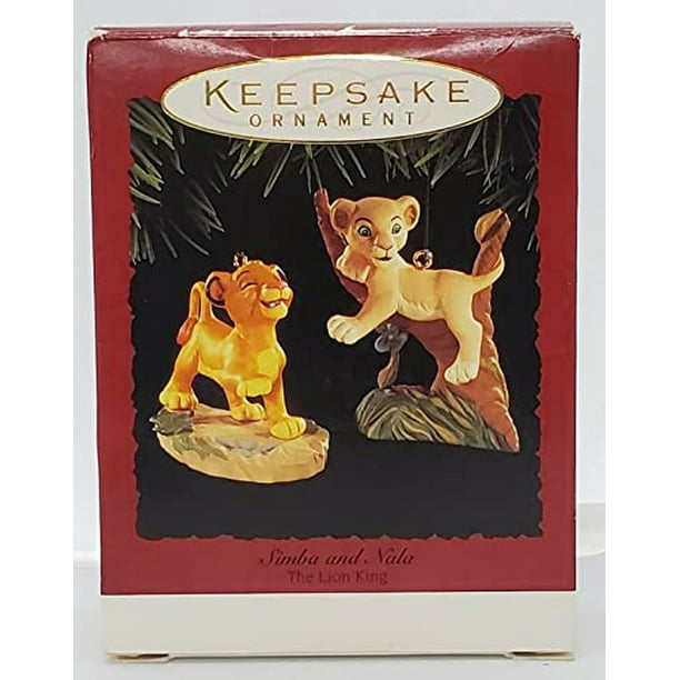 Simba and Nala the Lion King 1994 Hallmark Keepsake Ornament - Walmart.com